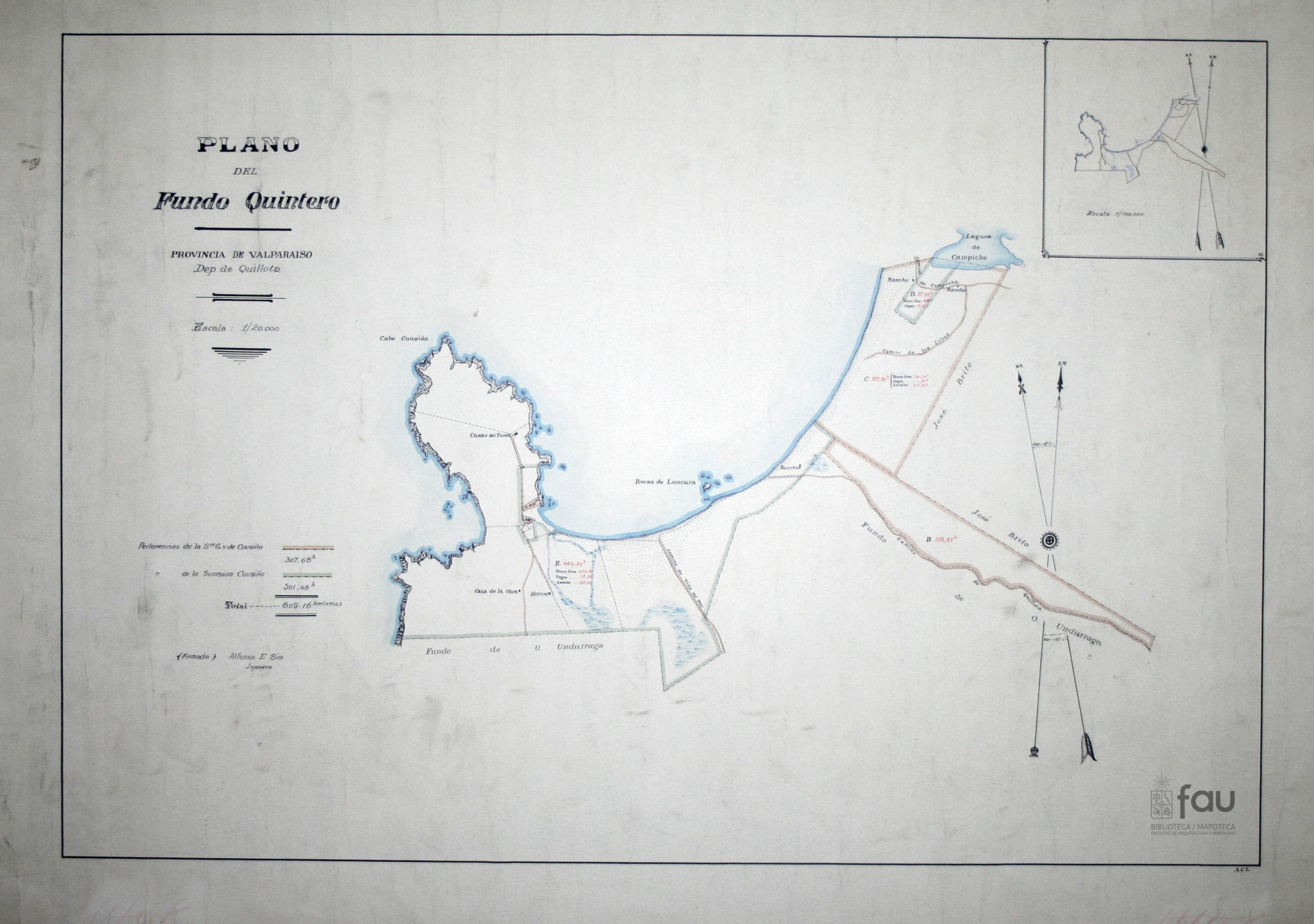 Plano del Fundo Quintero - Tantaku